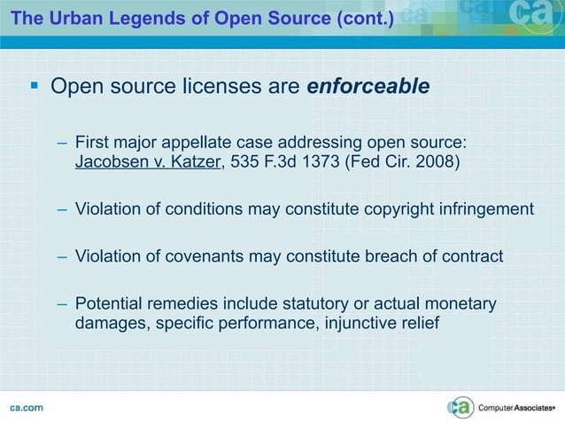 Fundamentals of Open Source Licensing | PPT Fundamentals of Open Source Licensing | PPT