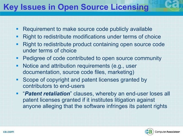 Fundamentals of Open Source Licensing | PPT Fundamentals of Open Source Licensing | PPT