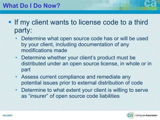 In-House Management of Open Source Licenses | PPT
