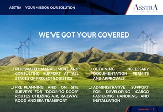 AsstrA Project Logistics | PDF