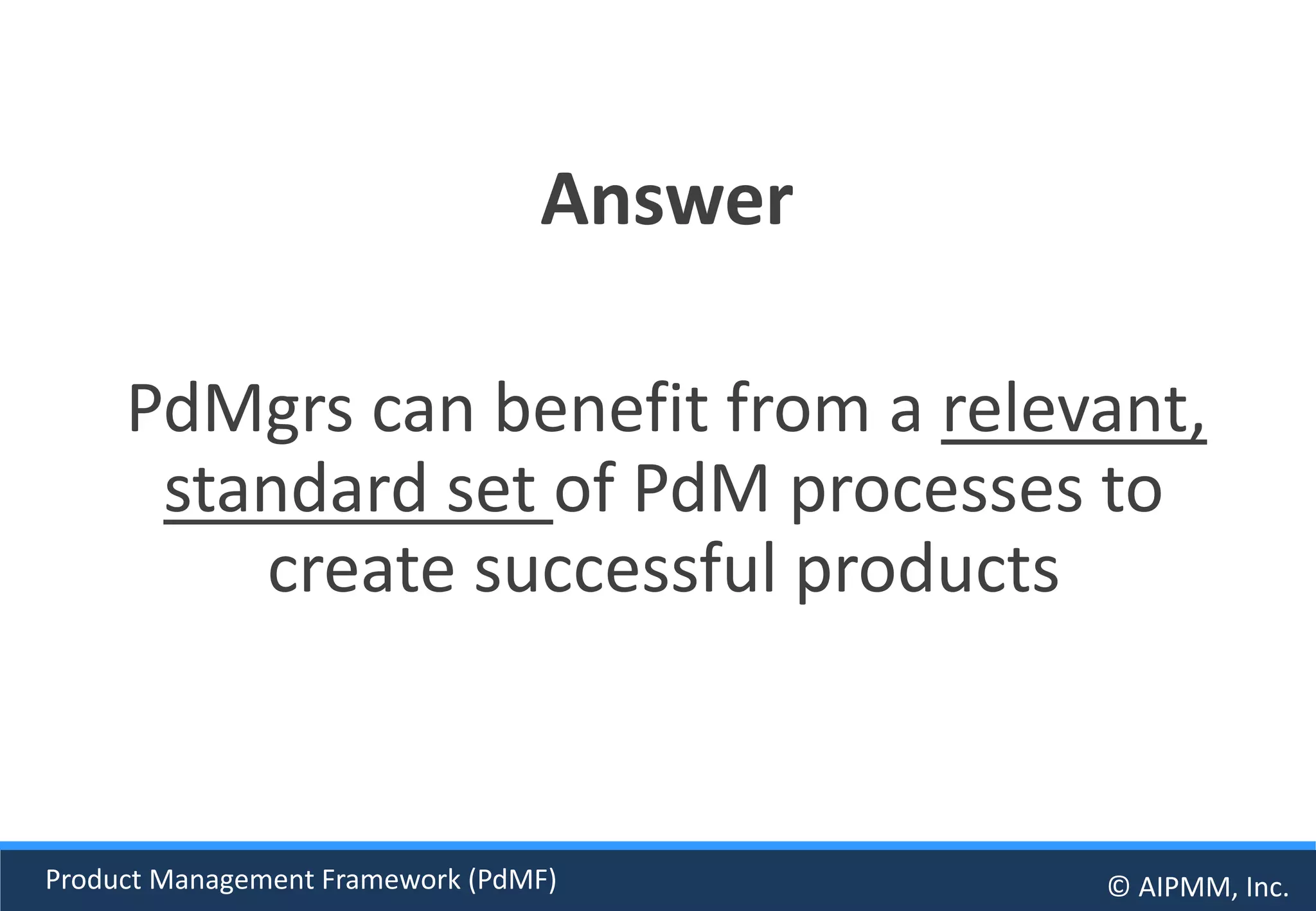 AIPMM Phase Review Process for Product Management | PDF