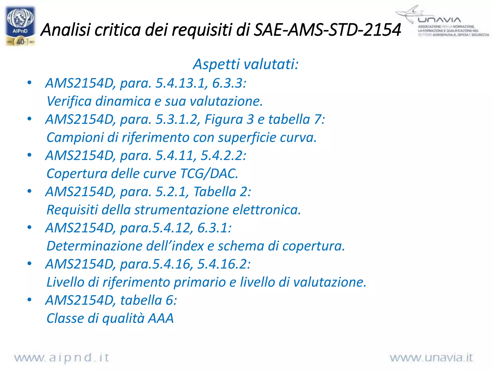 SAE-AMS-STD 2154 | PDF