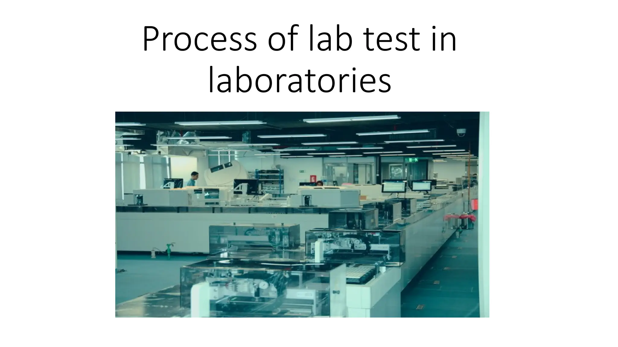 AI has a great role in health care -laboratory | PPT