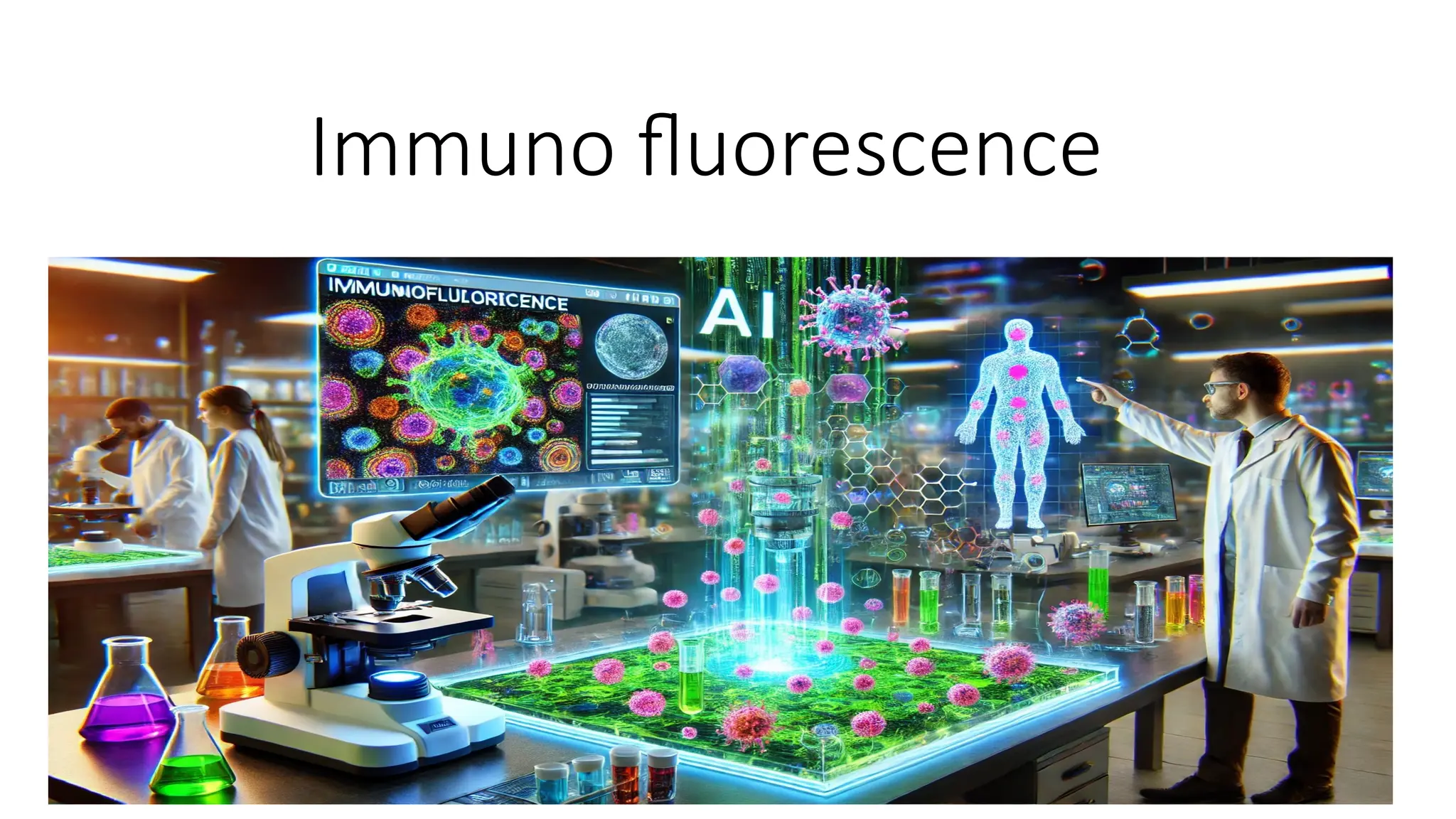 AI has a great role in health care -laboratory | PPT