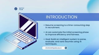 AI POWERED RESUME SCREENING & RANKING SYSTEM.pdf