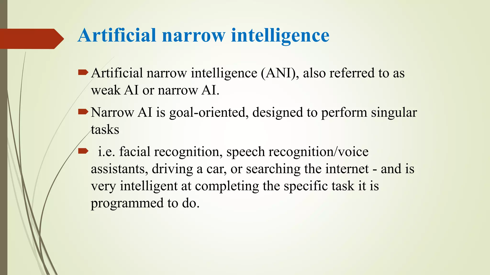 Elements Of Artificial Intelligence | PPTX