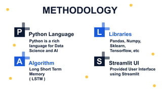 Stock Price Prediction PPT | PPTX | Computing | Technology & Computing