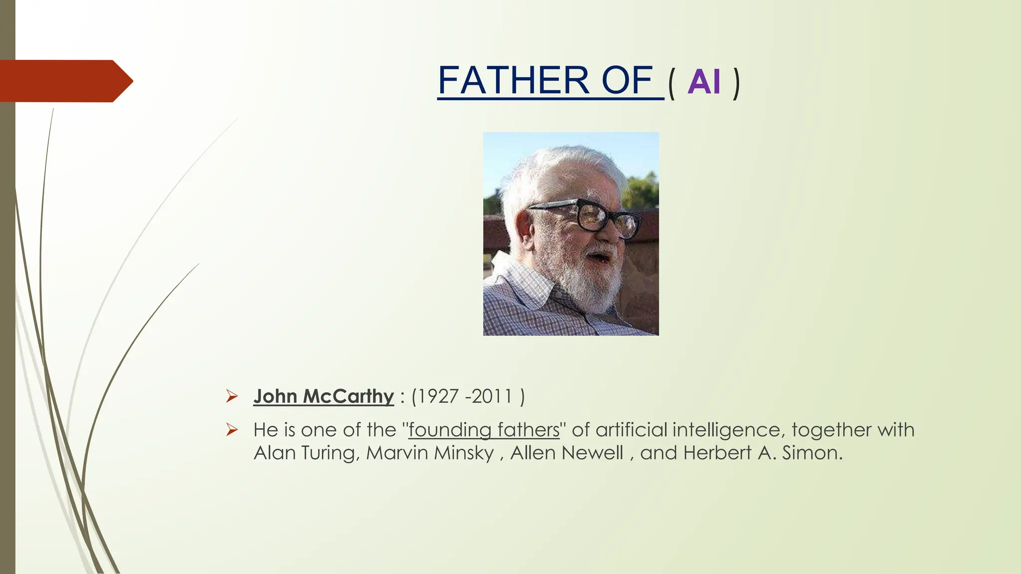 A Short presentation on Artificial Intelligence(AI). | PPTX