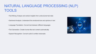 ai_pptIntroduction to AI tools , NLP.pptx