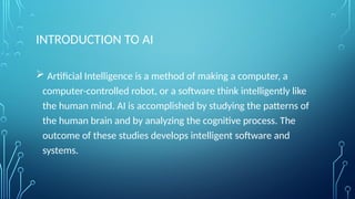 Artificial Intelligence (AI) All About.pptx