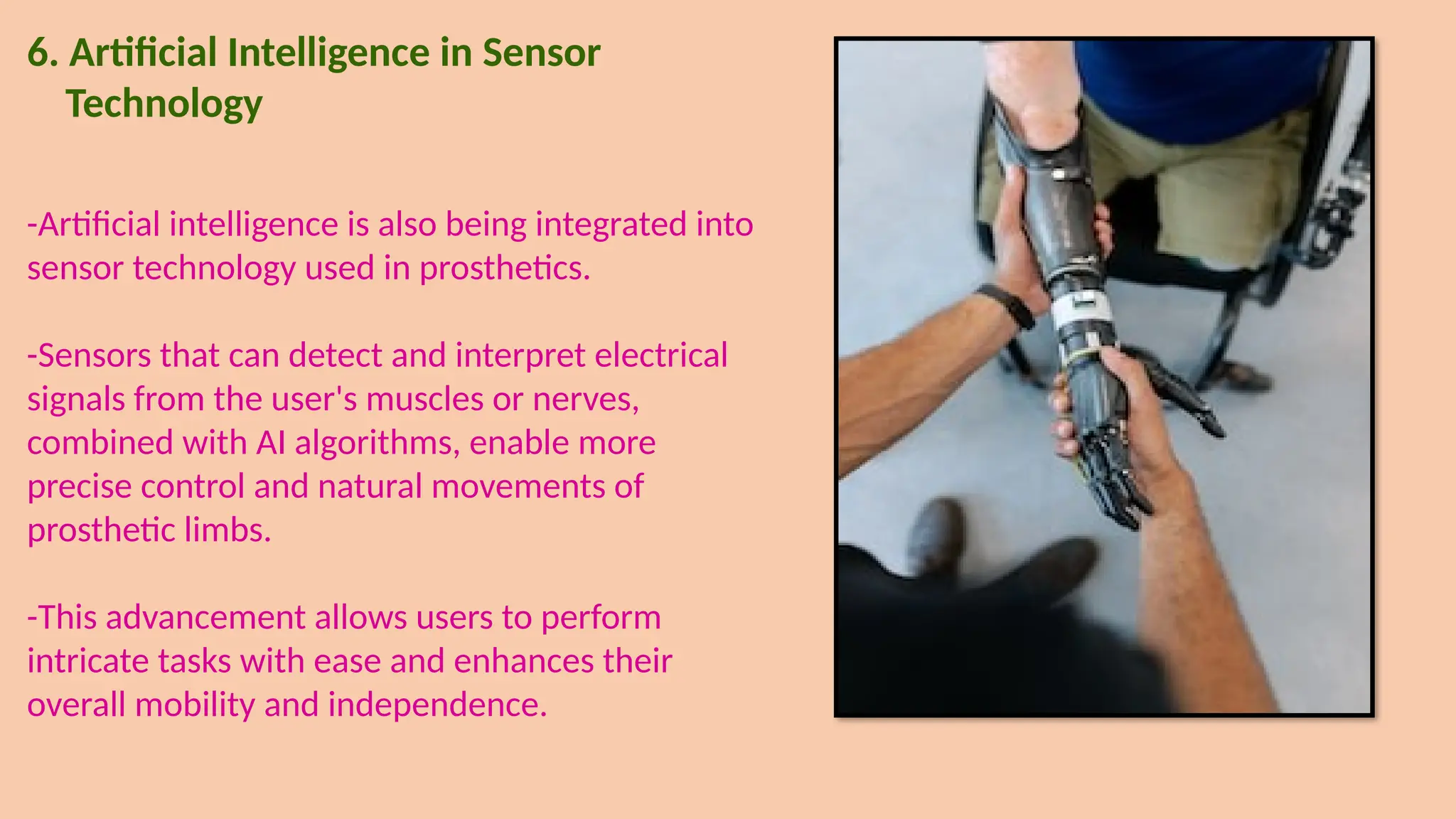 Artificial Intelligence In Prosthetics.pptx