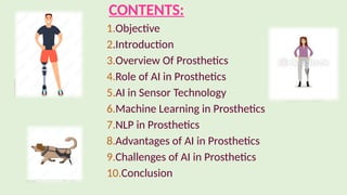 Artificial Intelligence In Prosthetics.pptx