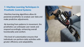 Artificial Intelligence In Prosthetics.pptx