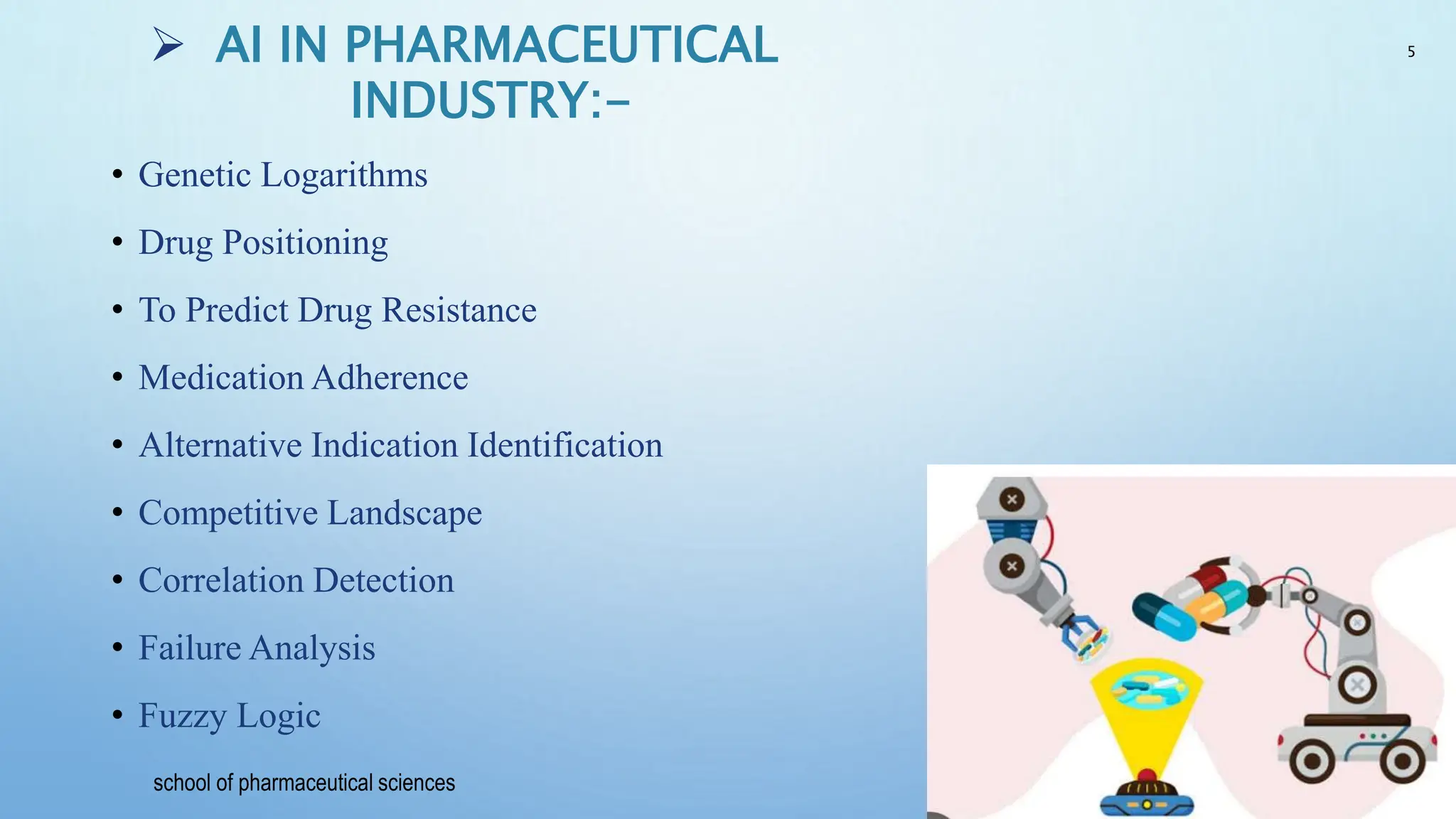 Artificial intelligence in pharmaceutical sector | PPTX