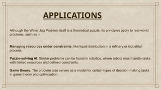 AI ppt on water jug problem by shivam sharma | PPT