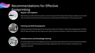 Footprinting Tasks using Advanced Tools and AI | PPT