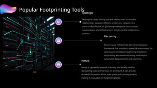 Footprinting Tasks using Advanced Tools and AI | PPT