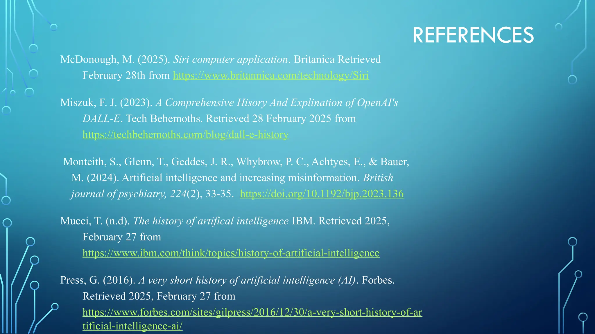 AI literacy and misinformation presentation | PPTX