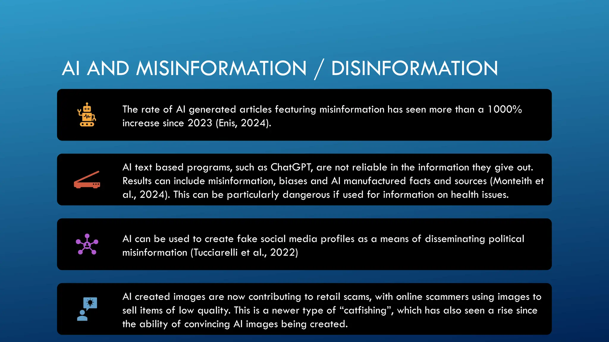 AI literacy and misinformation presentation | PPTX