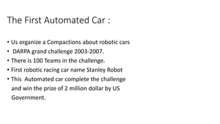Automated vehicle | PPTX