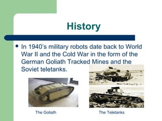 Military Robots | PPT