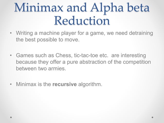 Presentaion on “MiniMax Algorithm and Water Jug Problem | PPTX ...