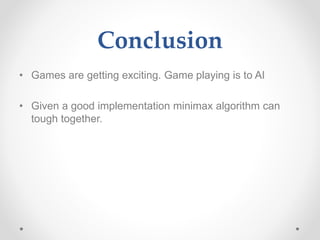 Presentaion on “MiniMax Algorithm and Water Jug Problem | PPTX