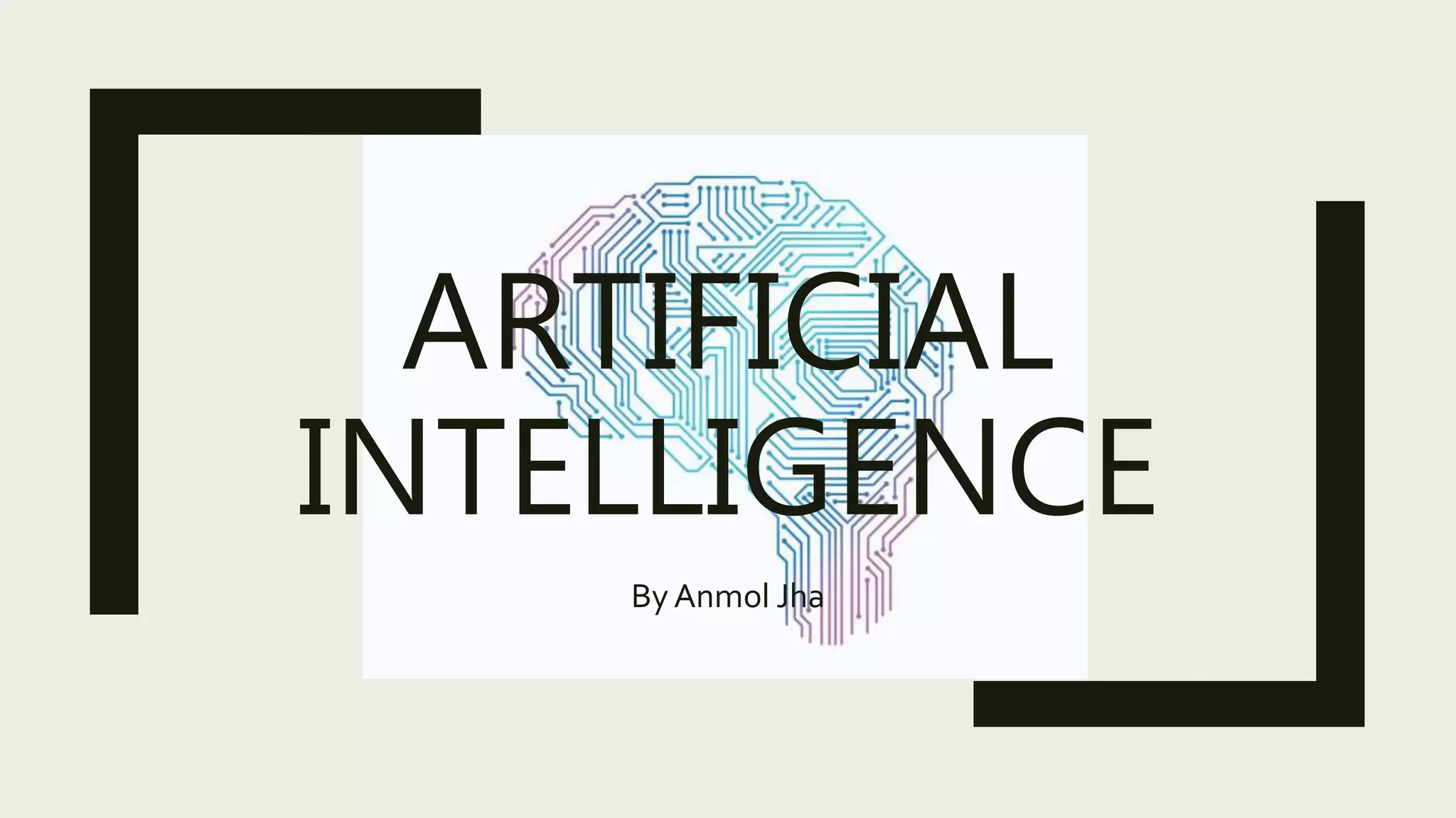 Artificial Intelligence presentation | PPTX