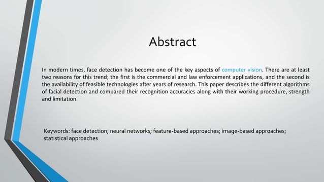 AI Presentation- Human Face Detection Techniques- By Sudeep KC | PPT