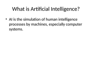 Artificial Intelligence PowerPoint Presentation | PPT