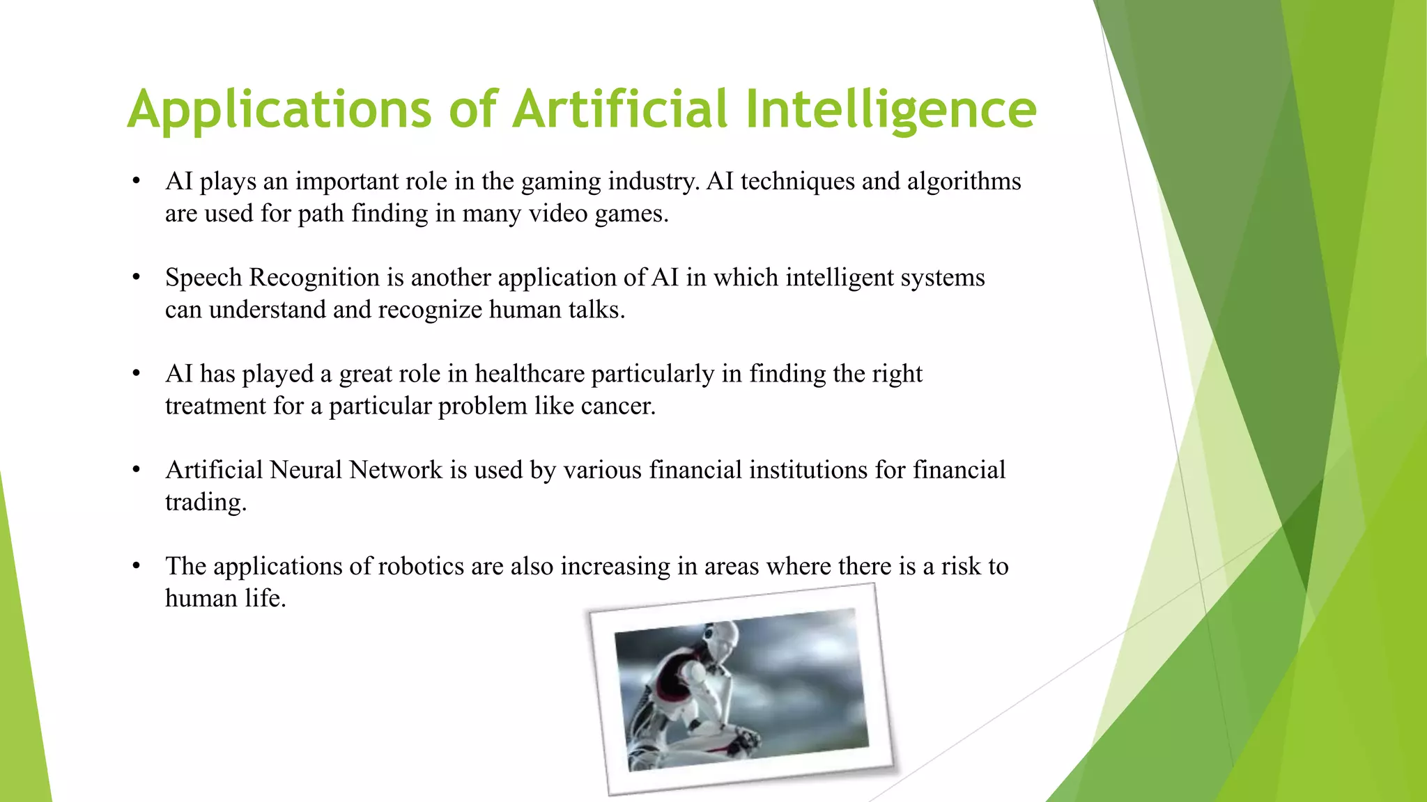 Artificial Intelligence presentation, | PPTX | Technology Industry ...