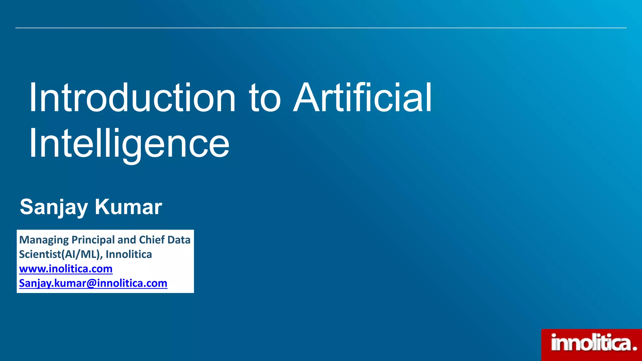 Introduction to Artificial Intelligence | PDF
