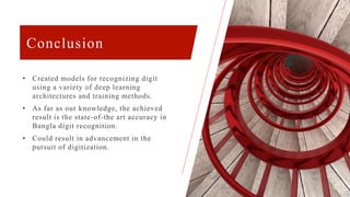 Bangla Hand Written Digit Recognition presentation slide .pptx | Computer Software and ...