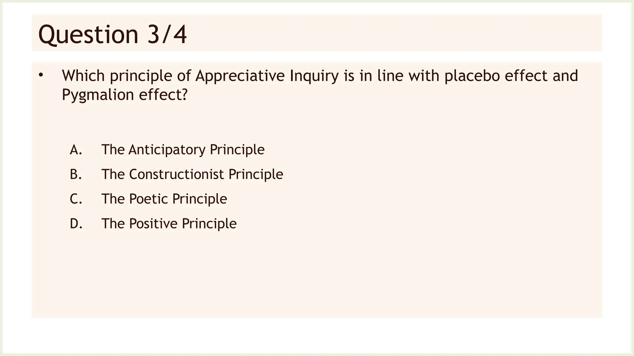 AI (Appreciative Inquiry) Principles - An Overview | PPT