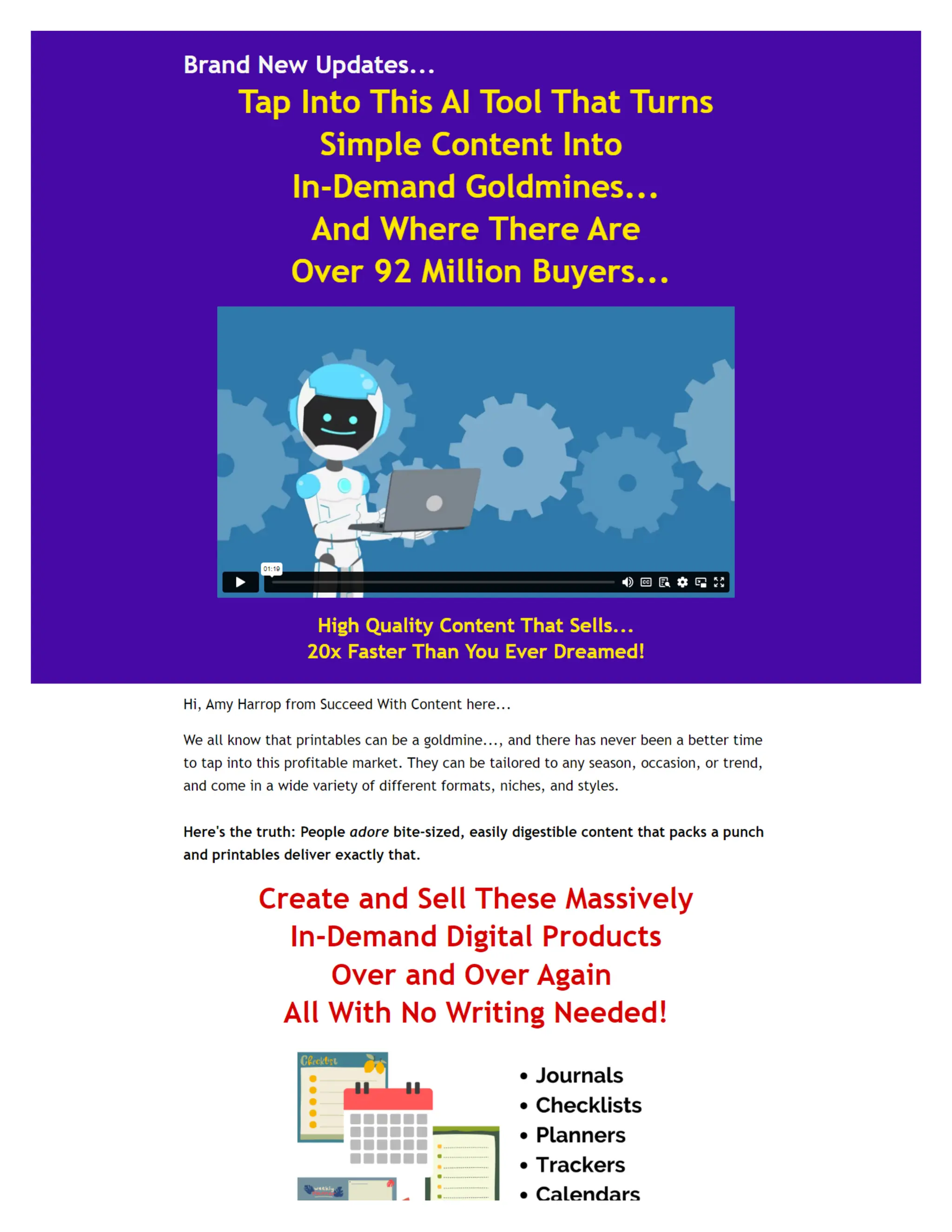 AI Printable Automation-create high-quality and in-demand short content ...