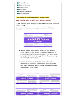 AI Printable Automation-create high-quality and in-demand short content ...