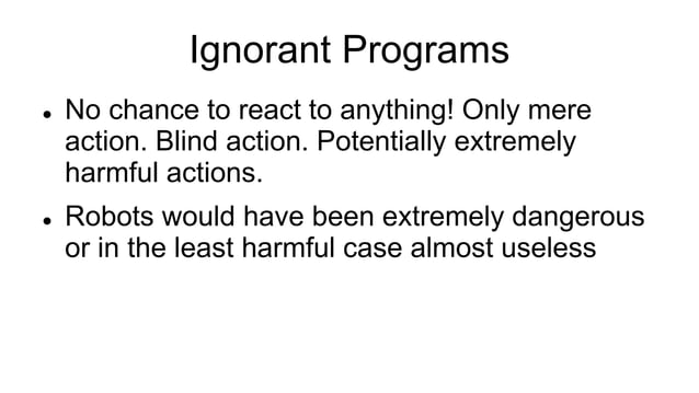 A.I. programming and machine learning | PPT