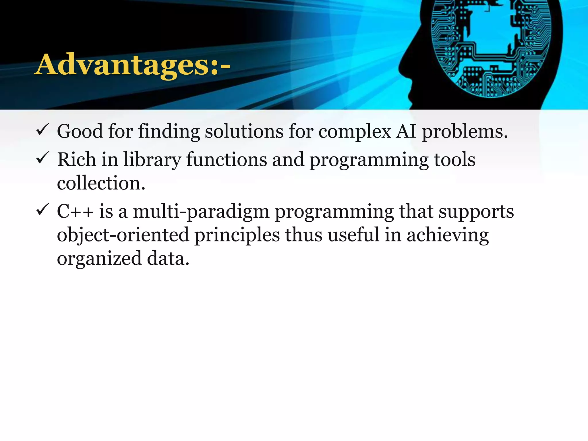 AI programming languages | PPTX