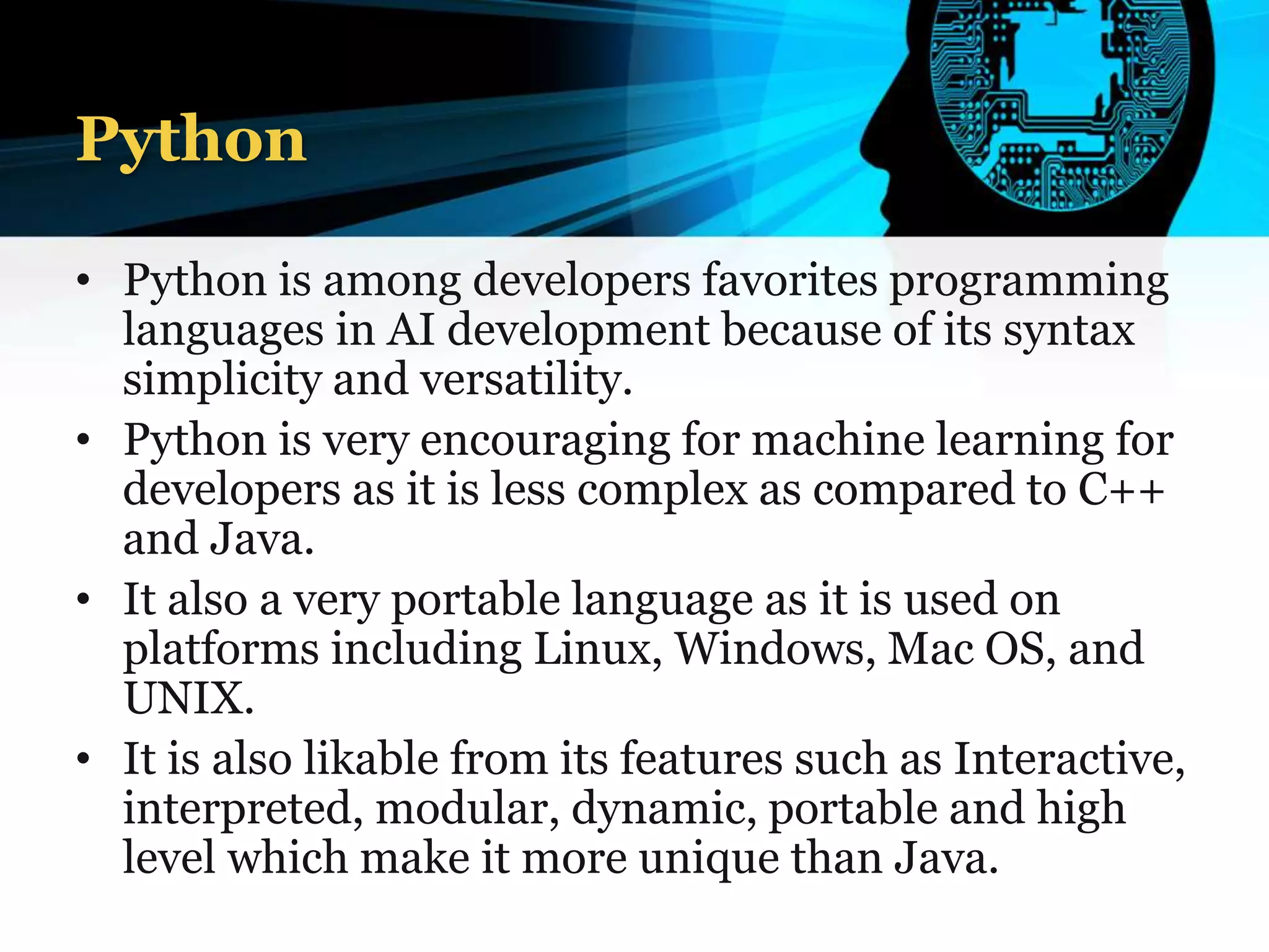 AI programming languages | PPTX