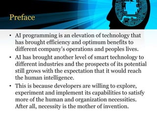 AI programming languages | PPTX