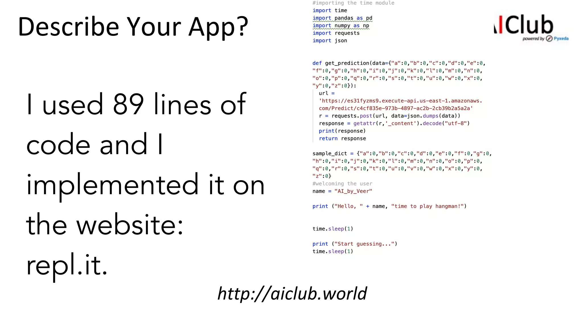 Hangman game - AI Powered and in Python | PPT