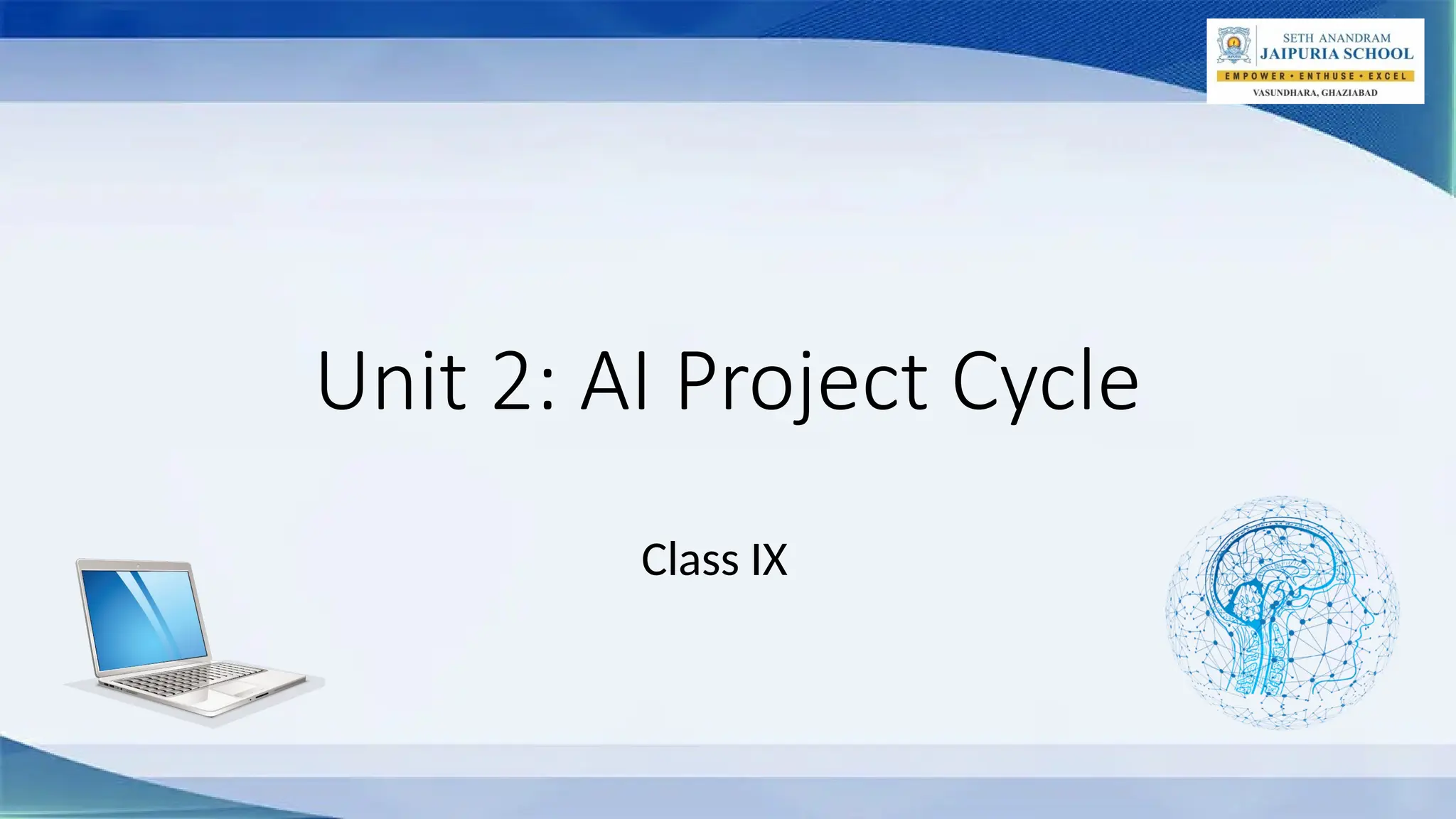 AI Project Cycle Summary Class ninth please | PPTX