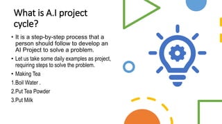 AI PROJECT CYCLE 1.pptx | Artificial Intelligence | Technology & Computing