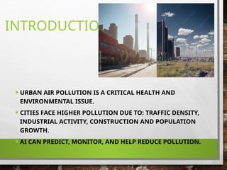 AI Project Cycle Air Pollution in world | PPTX