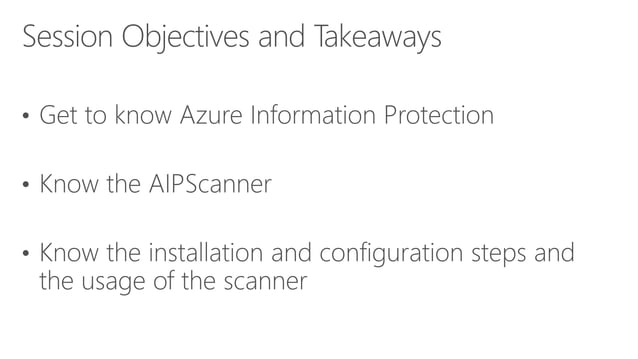 Microsoft TechDays Netherlands 2017 - Azure Information Protection ...