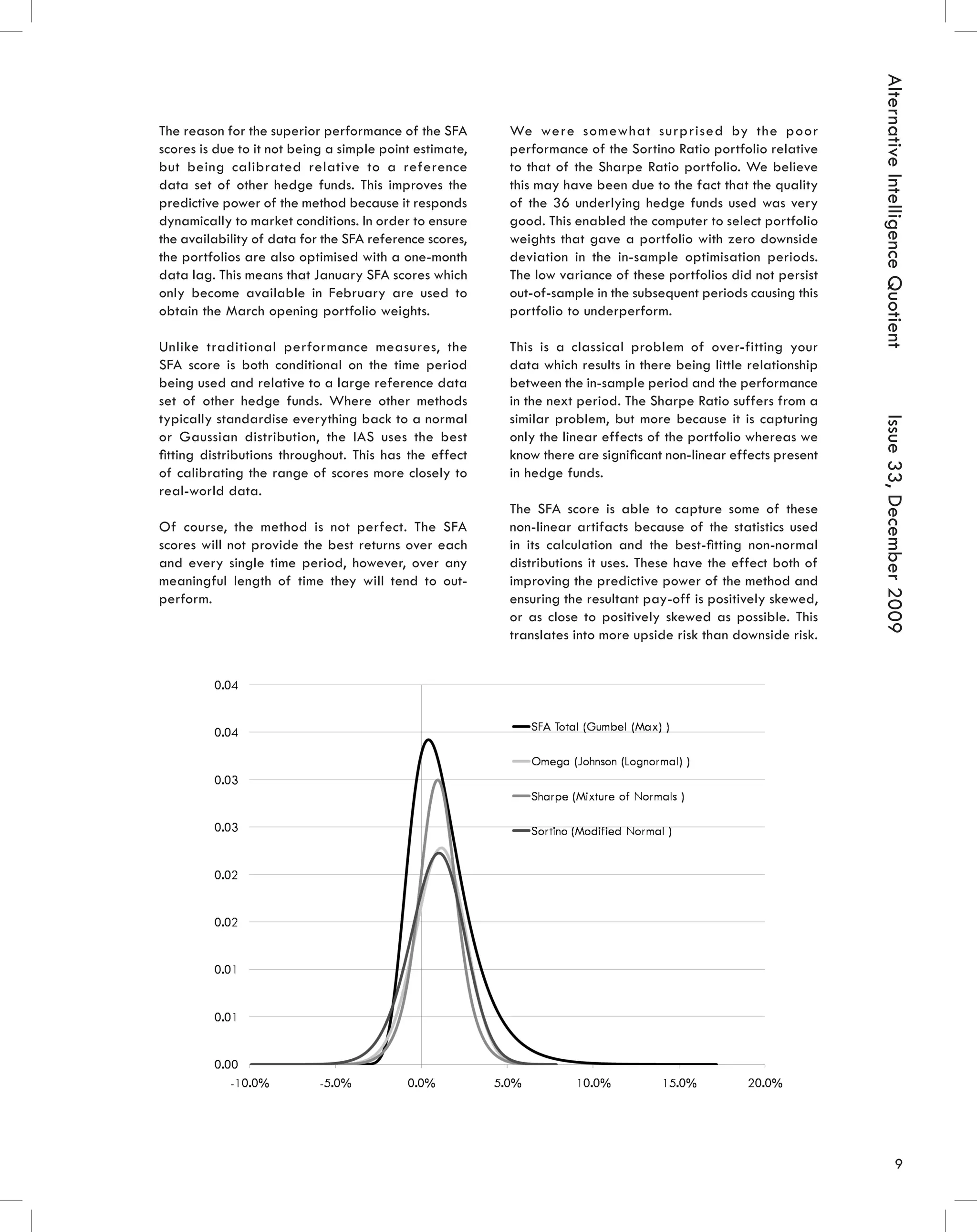 Alternative Intelligence Quotient - SFA Score article | PDF