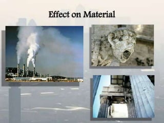 Effects Of Air Pollution On Materials