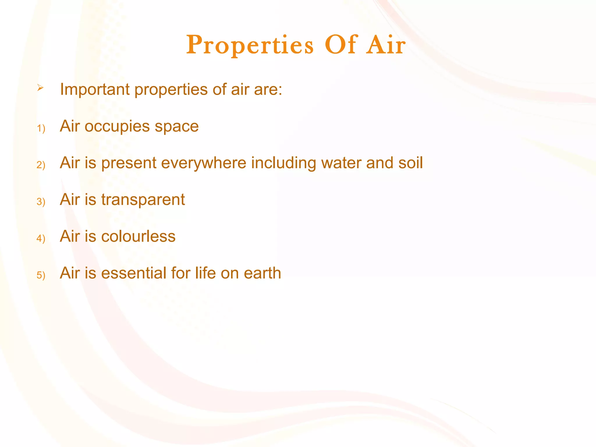 Air Around Us | PPT
