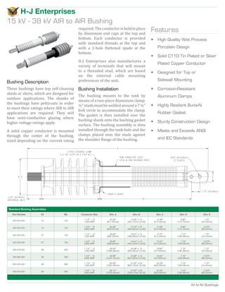 Air air bushings | PDF