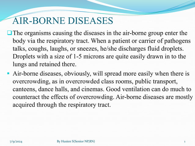 Air-borne Diseases for 2nd yrs Nursing stu.pptx | Free Download